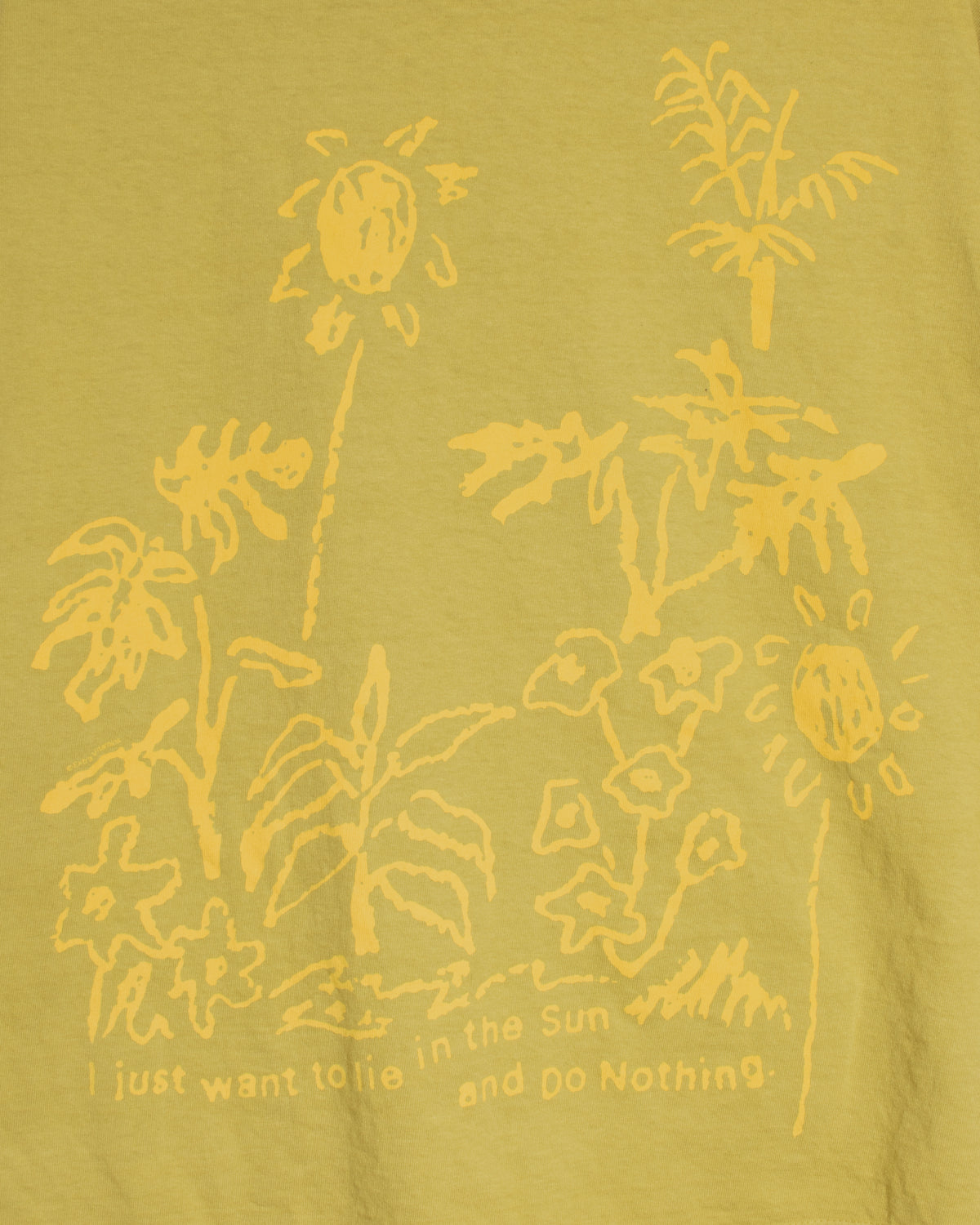 DO NOTHING tee - green – Extra Vitamins